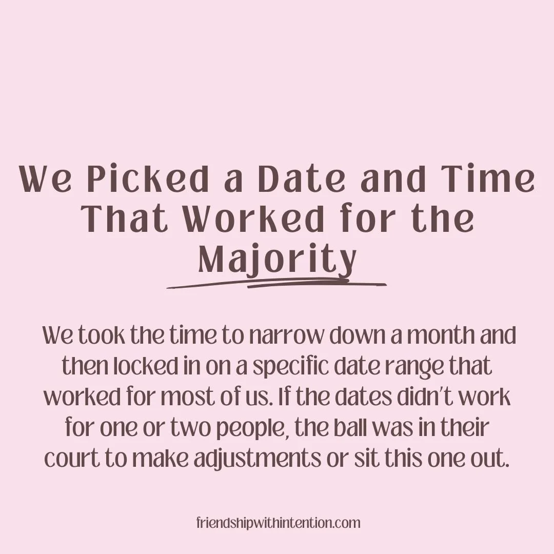 HOW TO PLAN A GIRLS TRIP — friendship with intention