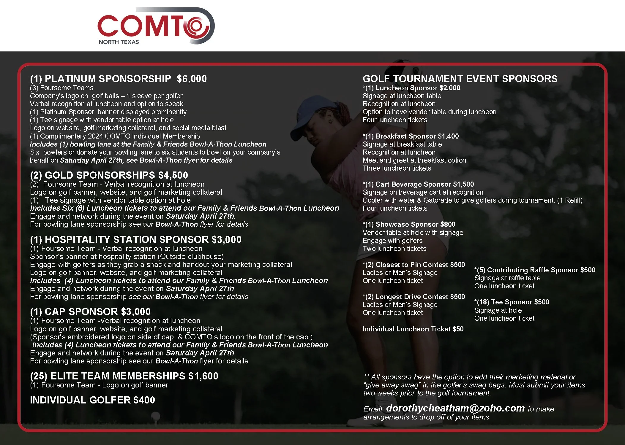 Golf Tournament — COMTO | North Texas