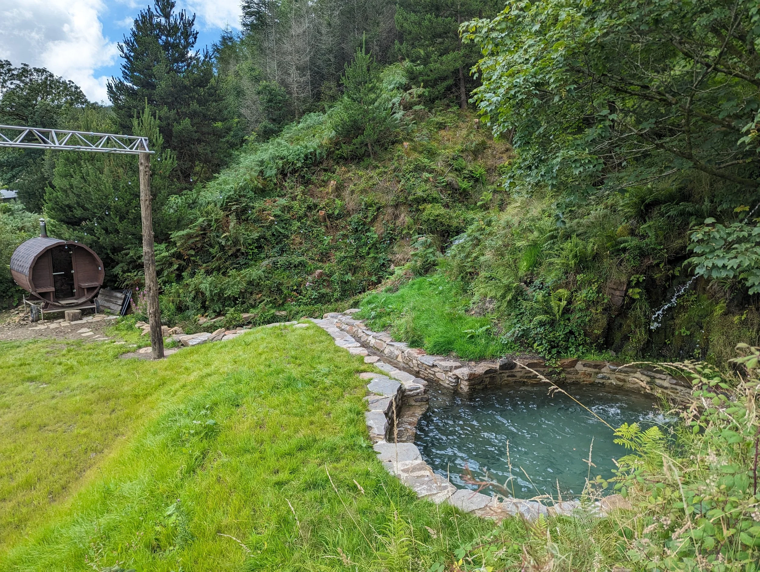 Sauna — Willow Springs Campsite
