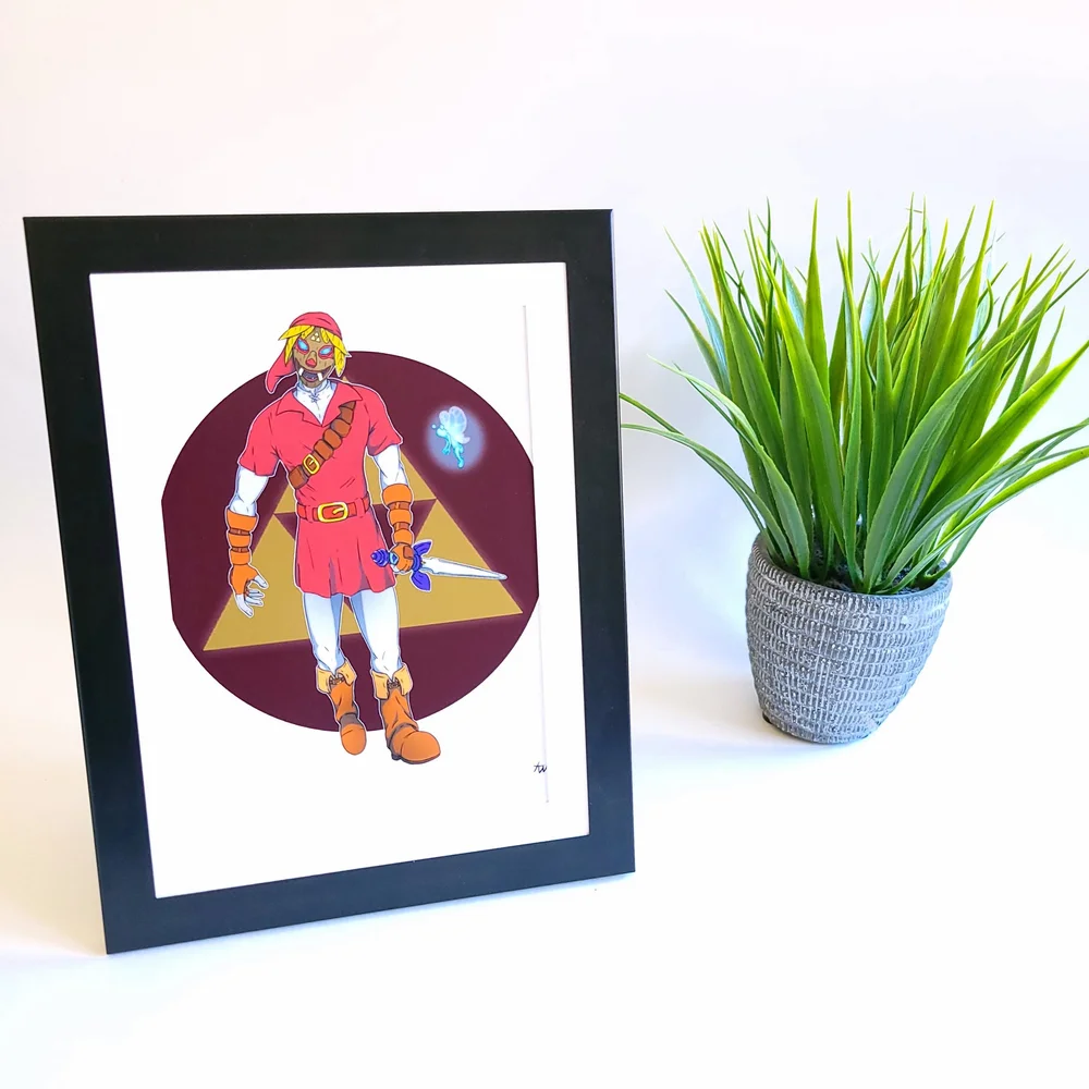 Elemental Construct Vejigante Art Print — The Transforming Wagon