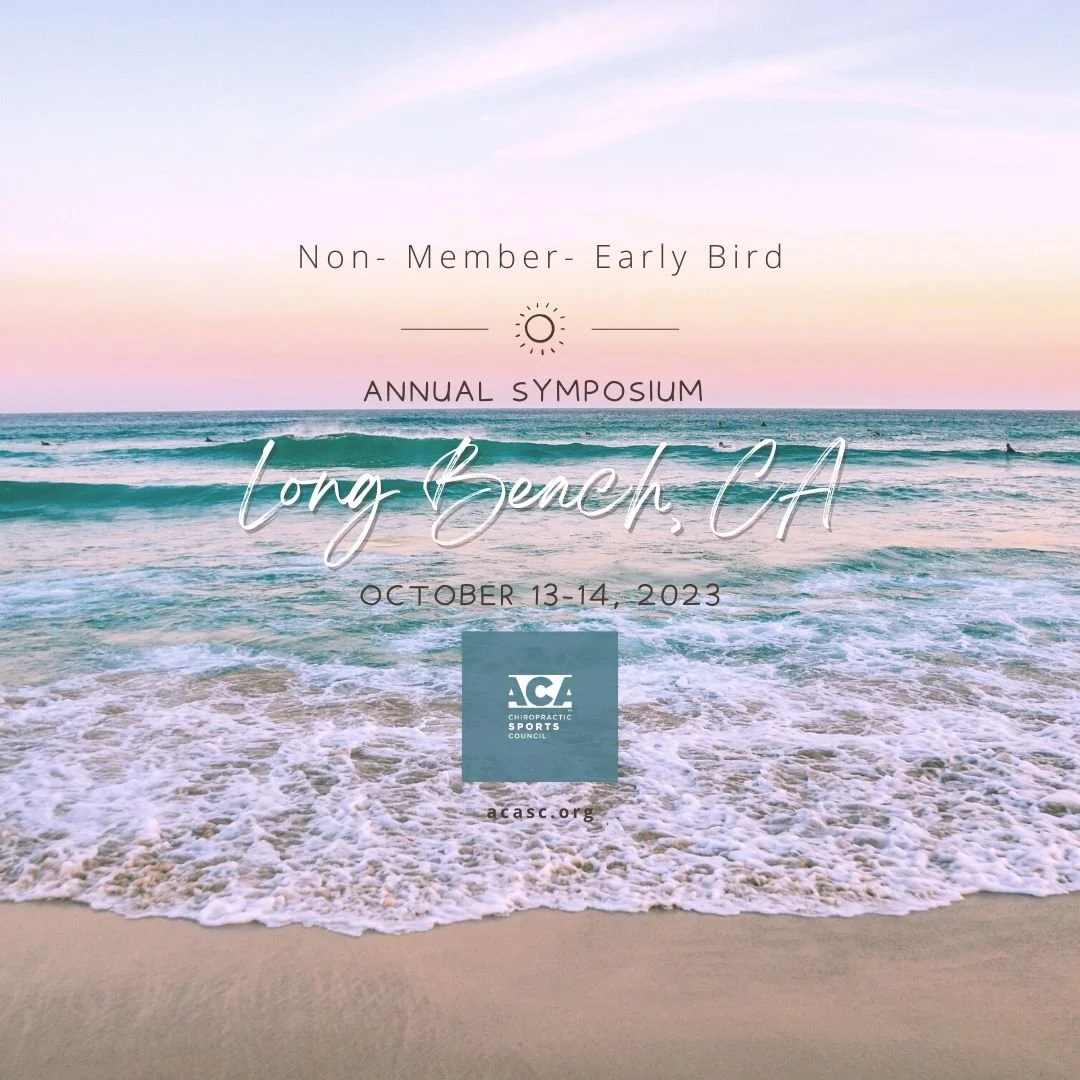 Symposium Registration — ACA Sports Council