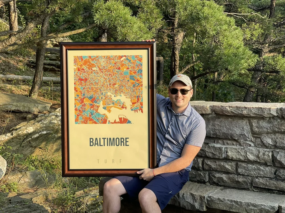 TURF - Map art you truly own