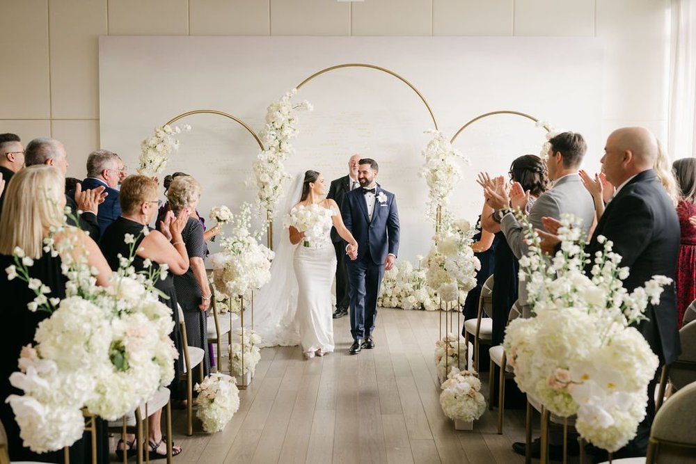 Alyssa + john - modern elegance at the Pearle Hotel — Sue Gallo Designs