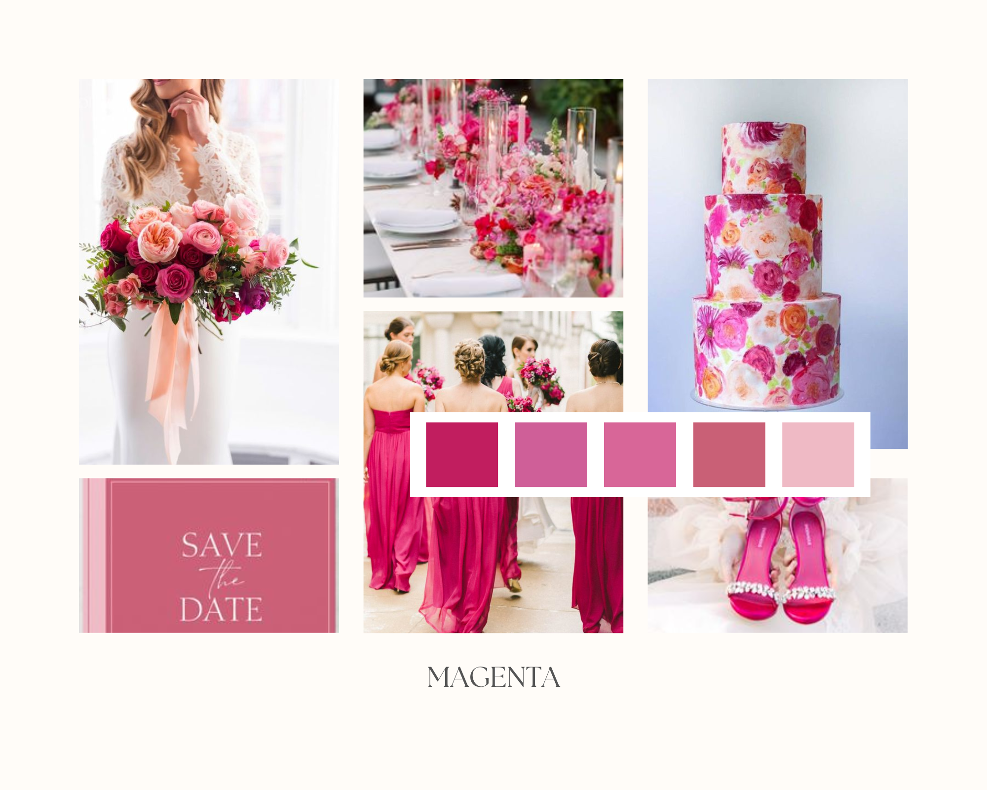 2024 wedding colour trends - How to choose your wedding colour Palette ...