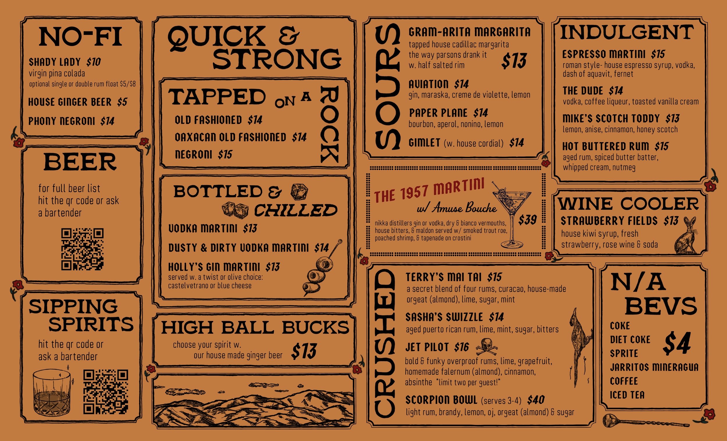 Menu — The Copper Room