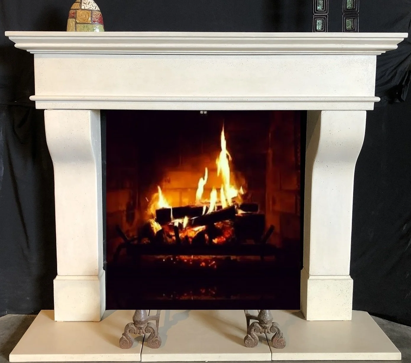 Cast Stone Fireplace Mantles — STONEBELLA