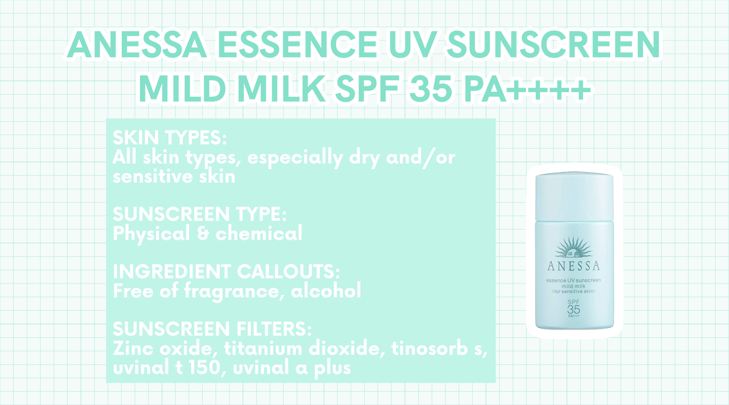 Best Japanese and Korean Sunscreens for Sensitive Skin — ANNAYTIME