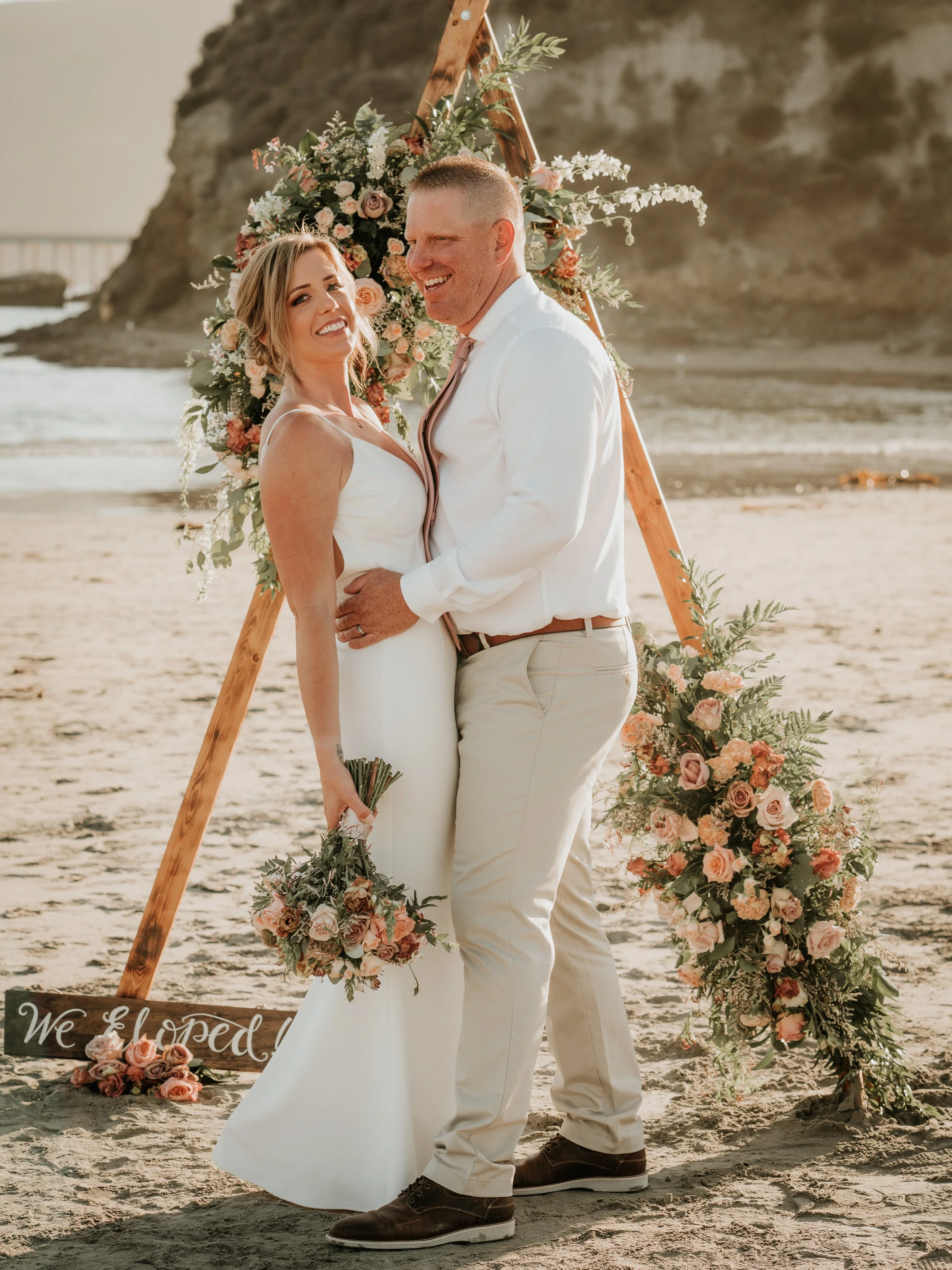 SLO Elopement Avila Beach — Morgan Alanna Photography