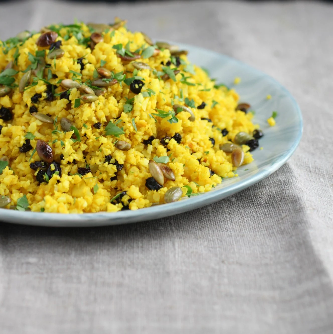 Turmeric Couscous With Cauliflower And Cranberry Recipe at Ben Morrow blog