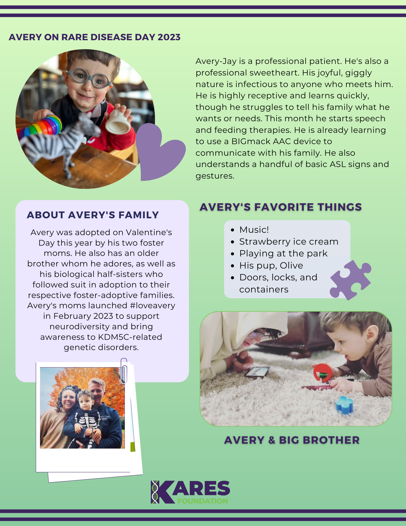 KDM5C Family Spotlight — KARES Foundation - KDM5C Advocacy, Research ...