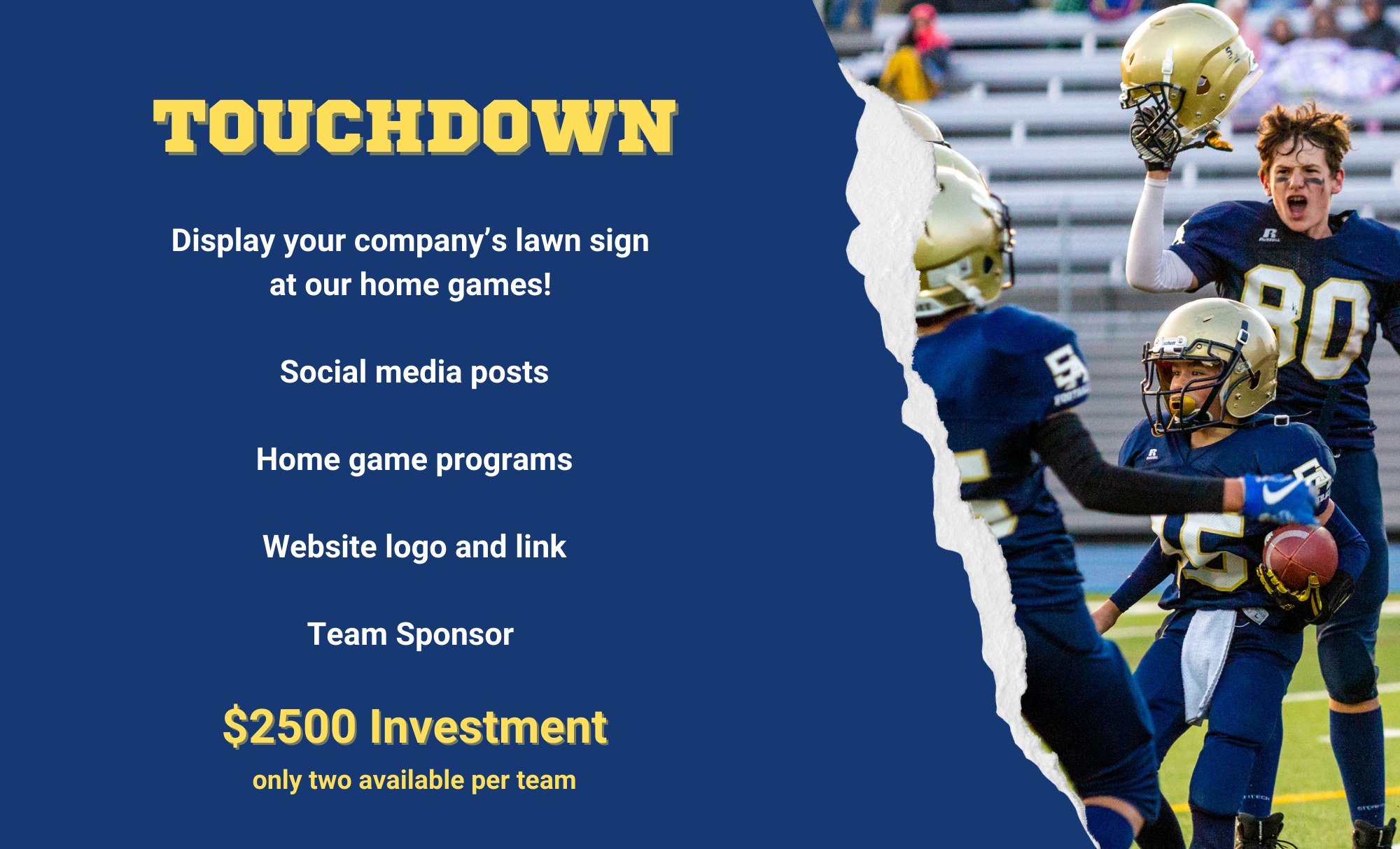 Sponsorship — Shuswap Minor Football