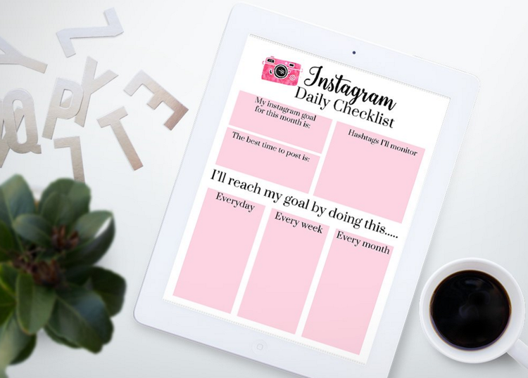 The Daily Instagram Checklist — The Coffee Date