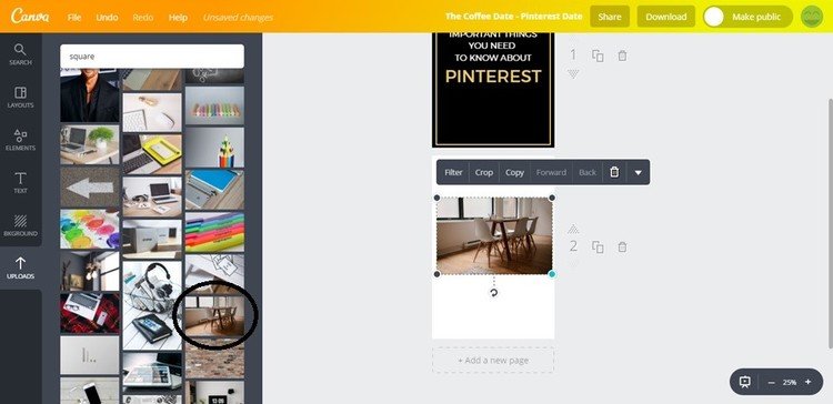 How to create unique Pinterest Graphics with Canva? — The Coffee Date