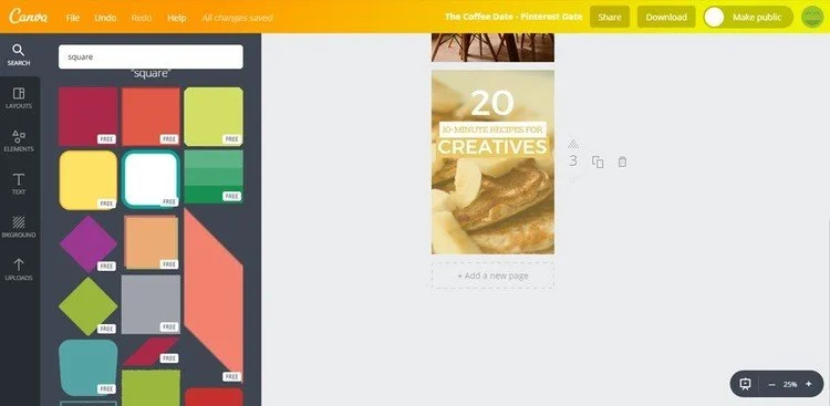 How to create unique Pinterest Graphics with Canva? — The Coffee Date