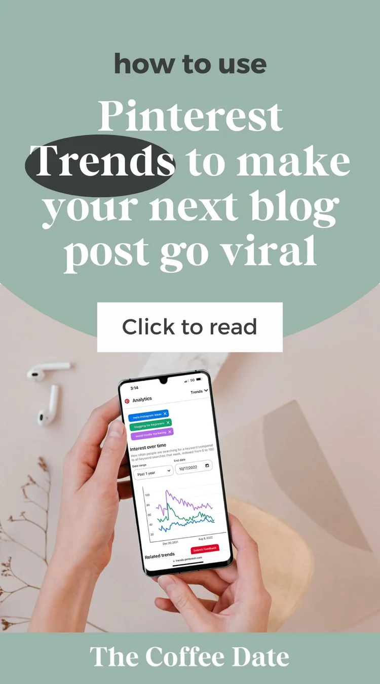 How to use Pinterest Trends to come up with blog content ideas — The ...
