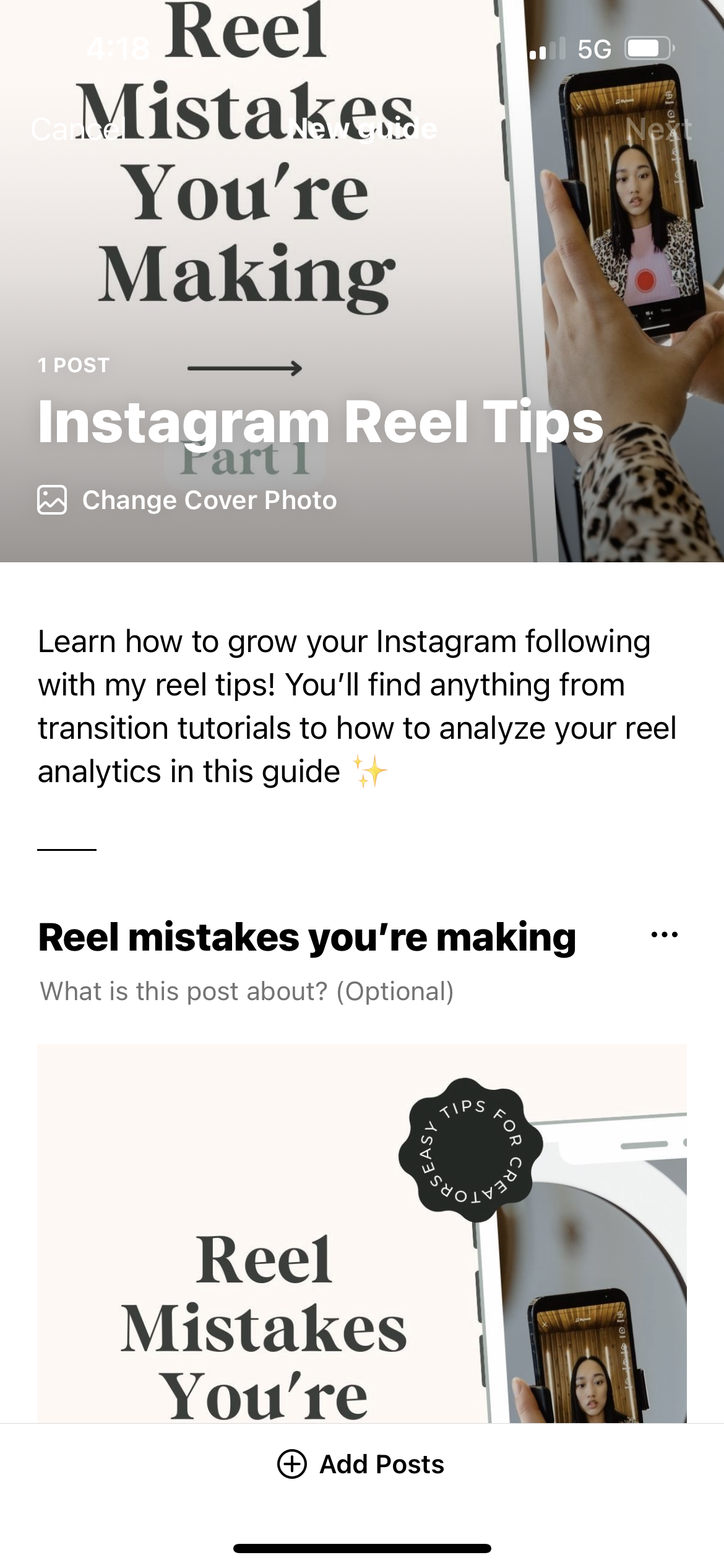 How and why you should create an Instagram Guide — The Coffee Date