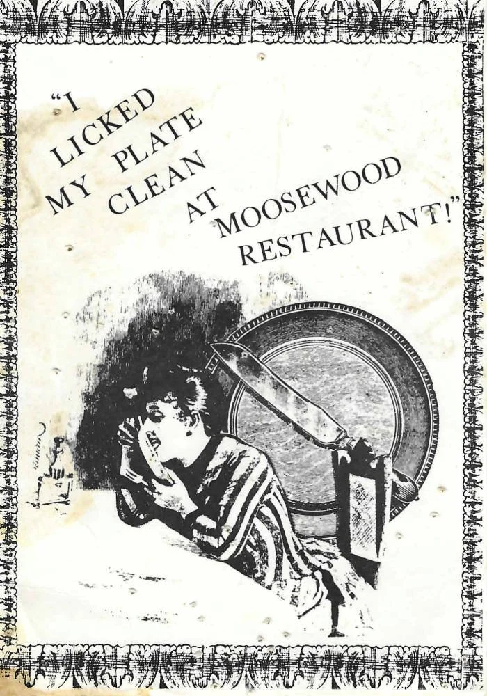 Menu — Moosewood Restaurant