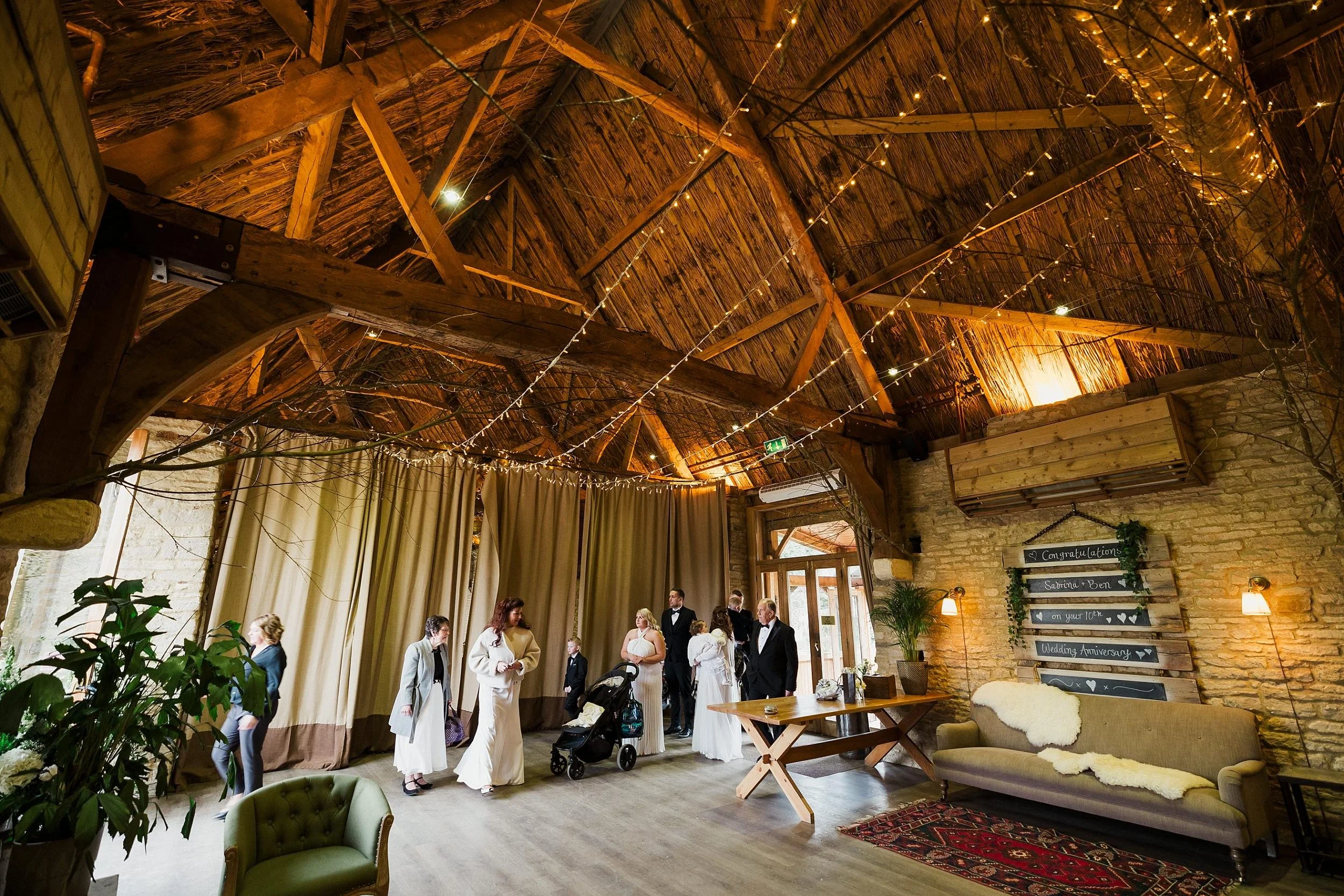 10th Wedding Anniversary, Tythe Barn, Bicester — Raw-Weddings