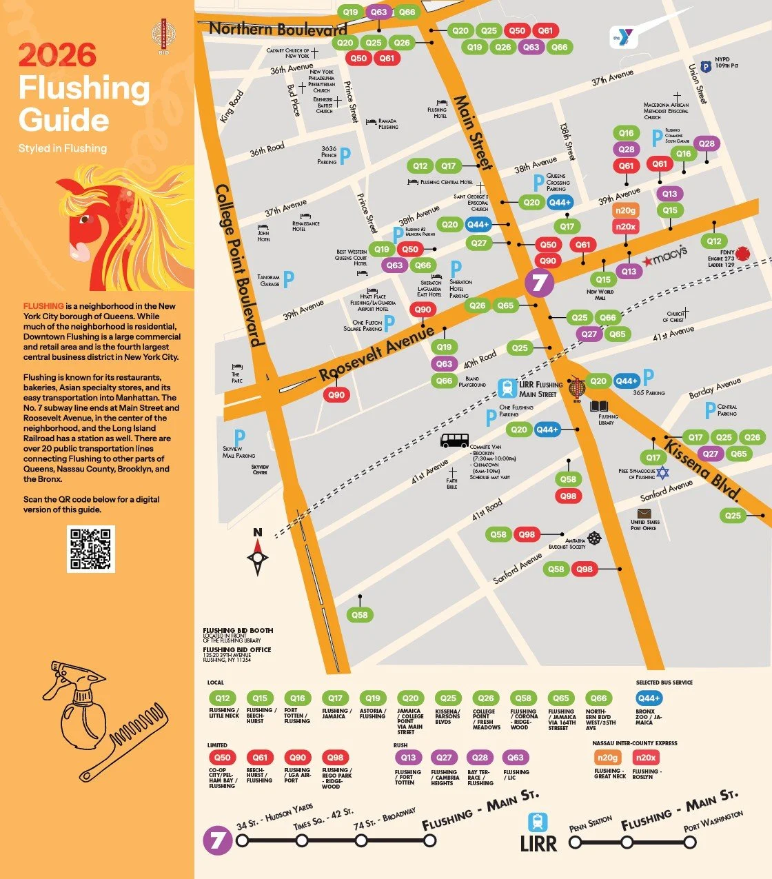 Flushing Map & Guide — Flushing BID