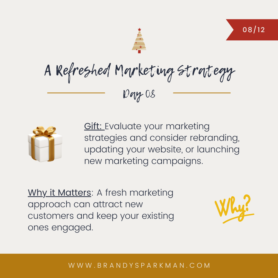 12 Days of Christmas Gifts for Small Business Owners — Brandy Sparkman