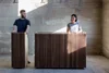Wood slat host stand made in Detroit — SYNECDOCHE: a boldly curious ...