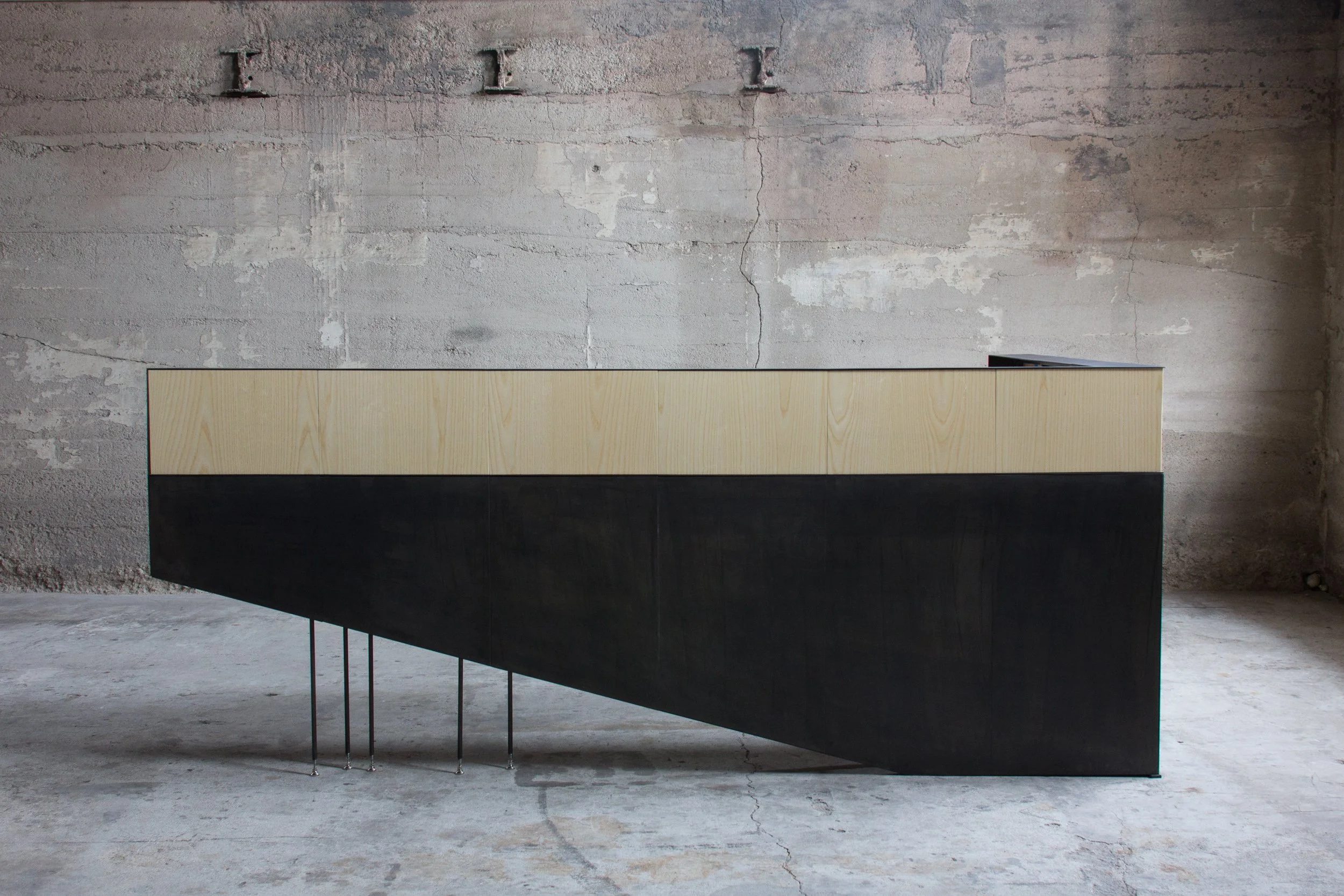 LIFT RECEPTION DESK — SYNECDOCHE: a boldly curious creative studio