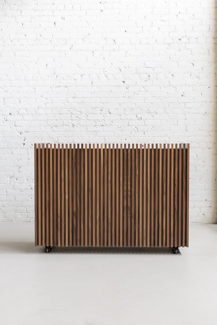 Modern Wood Hospitality Host Stand — SYNECDOCHE: a boldly curious ...