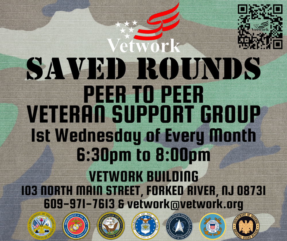 Saved Rounds: Peer to Peer Veteran Support Group — Vetwork