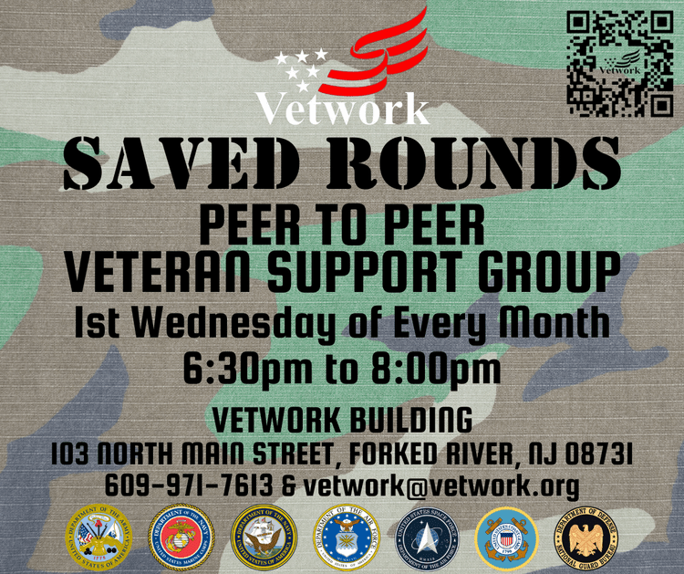Saved Rounds: Peer to Peer Veteran Support Group — Vetwork