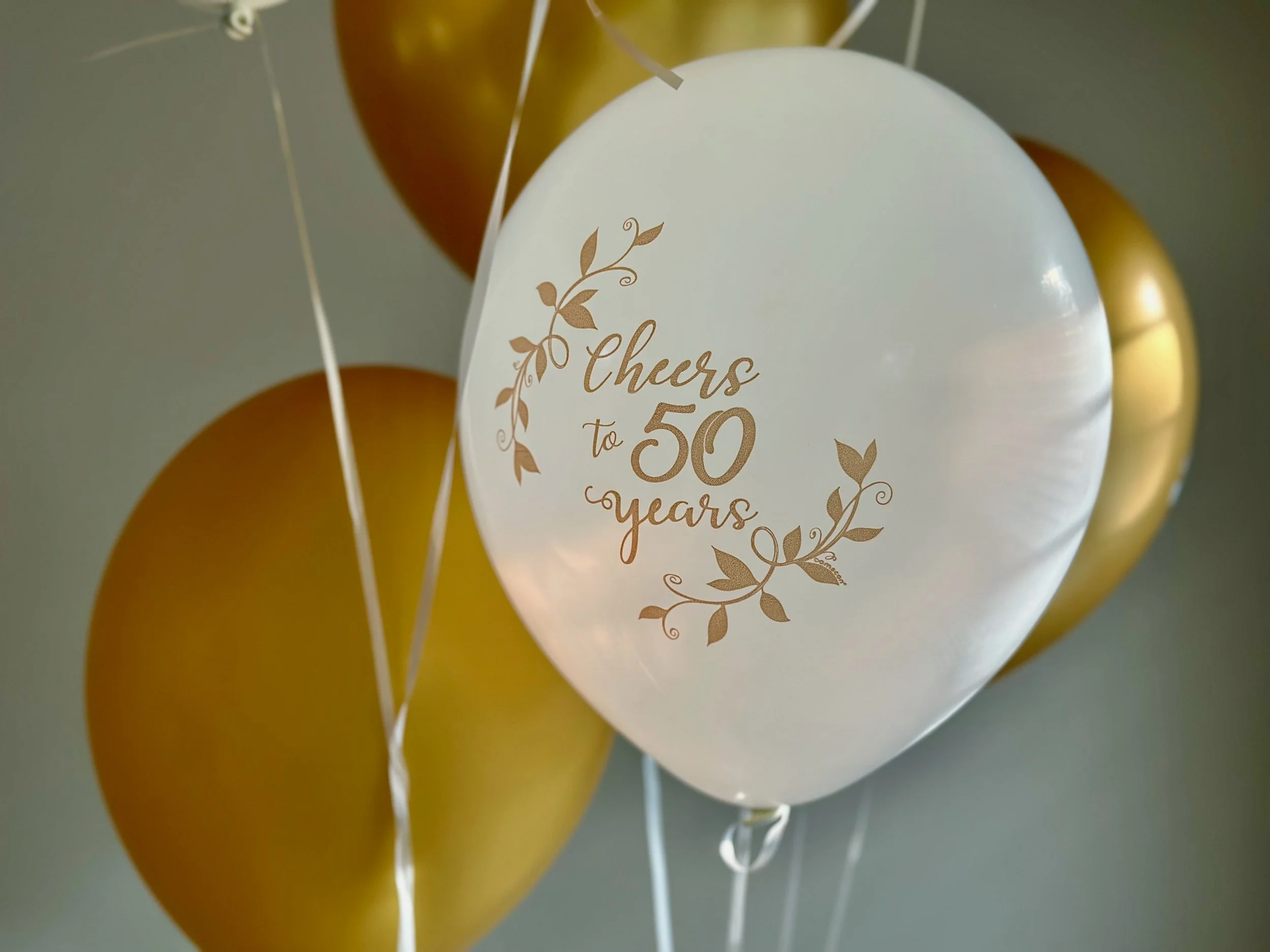 Our 50th wedding anniversary celebration: Very nice, nice enough ...