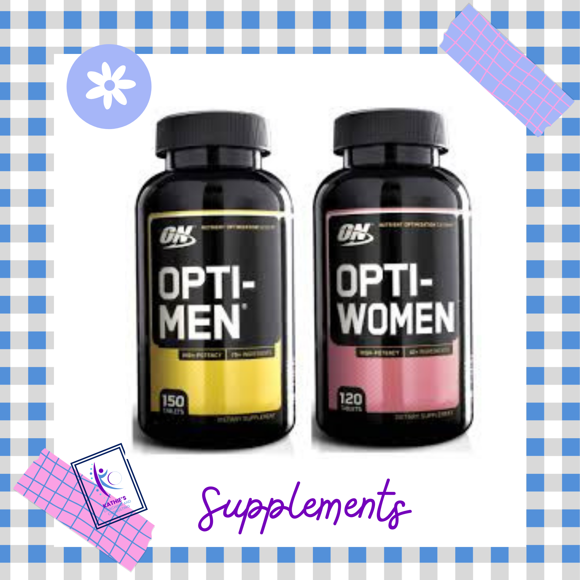 Opti-Women and Opti-Men Daily Vitamins — KathieOwen.com