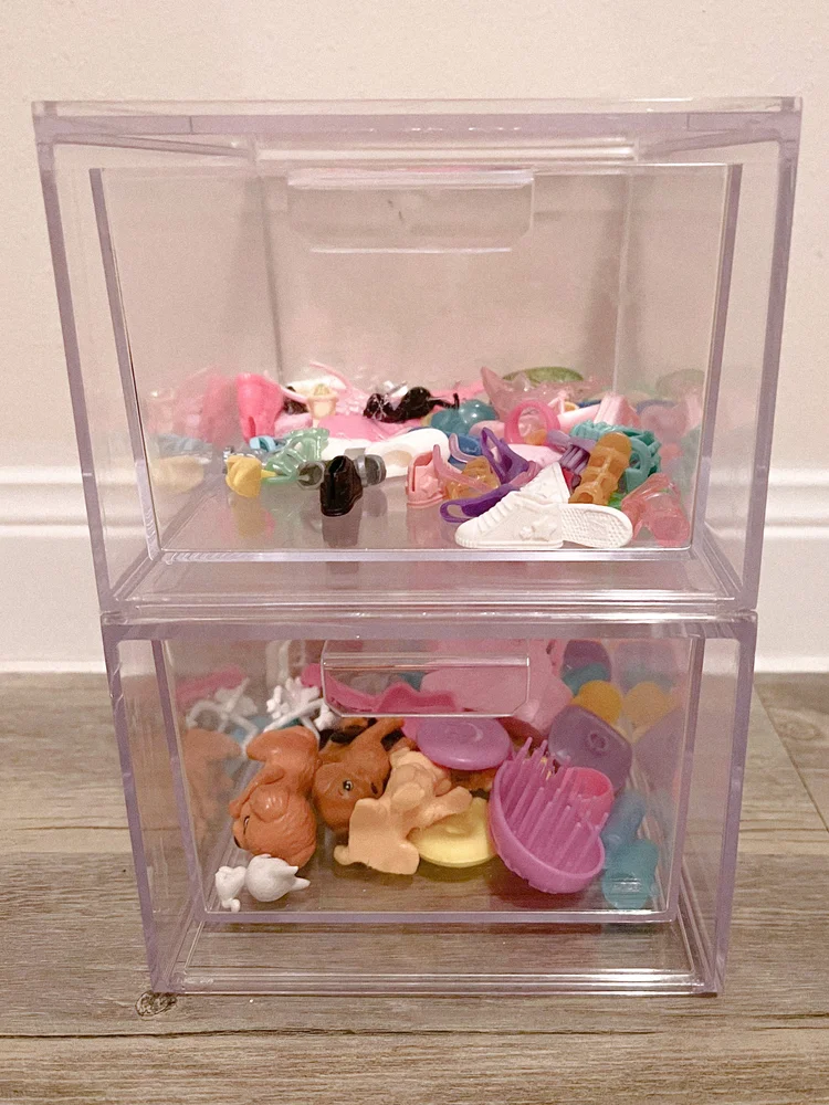 How to Organize Barbie Toys — Bright + Tidy Home