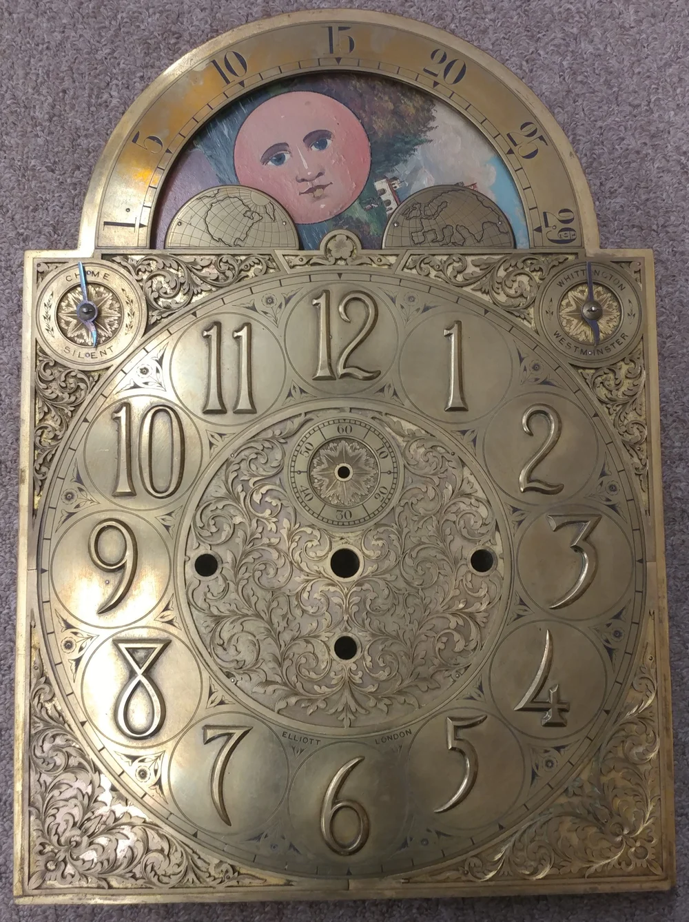 A Tour of Clock Dials Viewed Before and After Restoration — Master ...