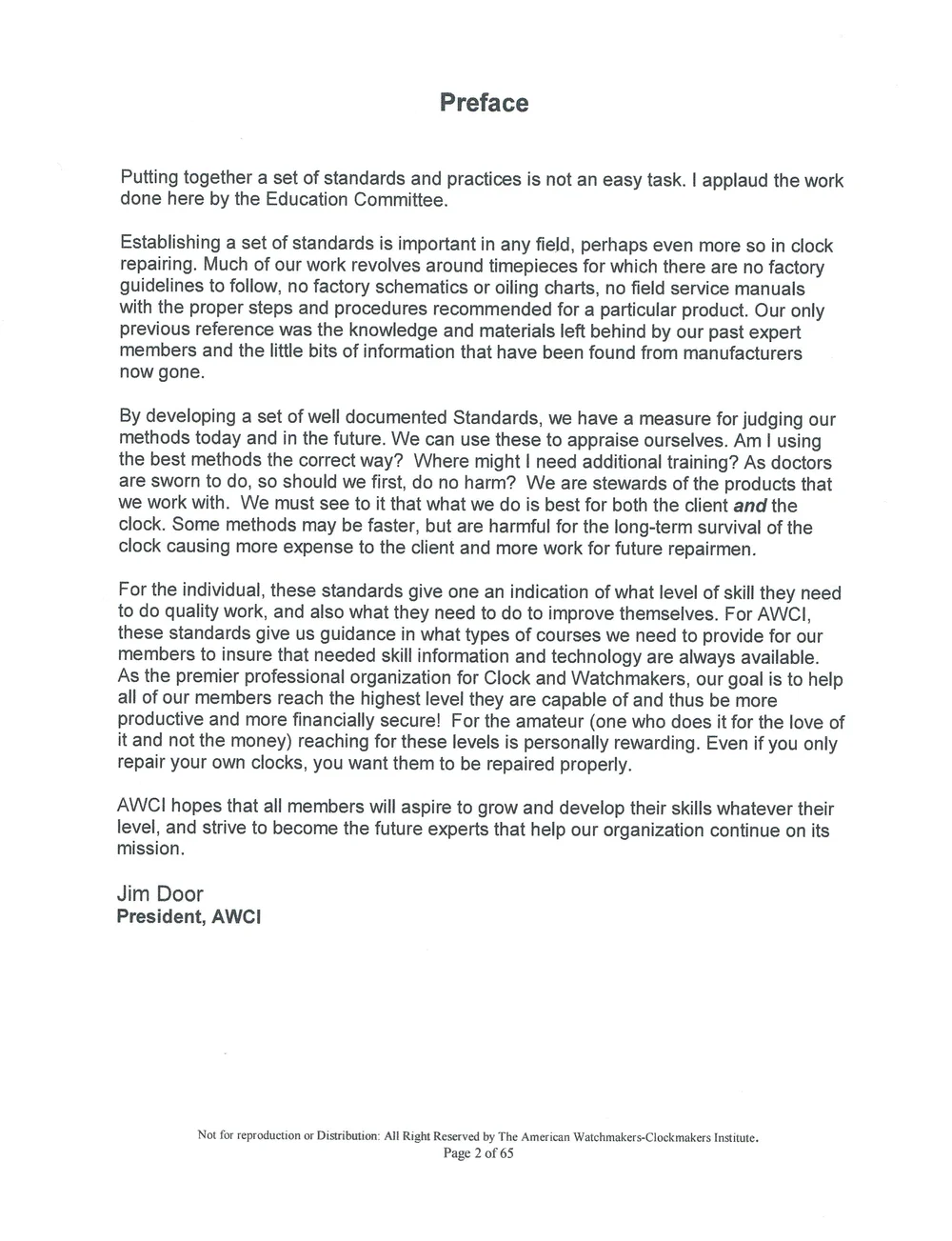 What does it mean to be a certified clockmaker? — Master Clock Repair