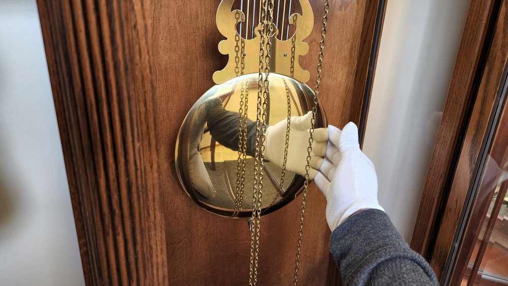 Owner's manual for Grandfather Clocks — Master Clock Repair