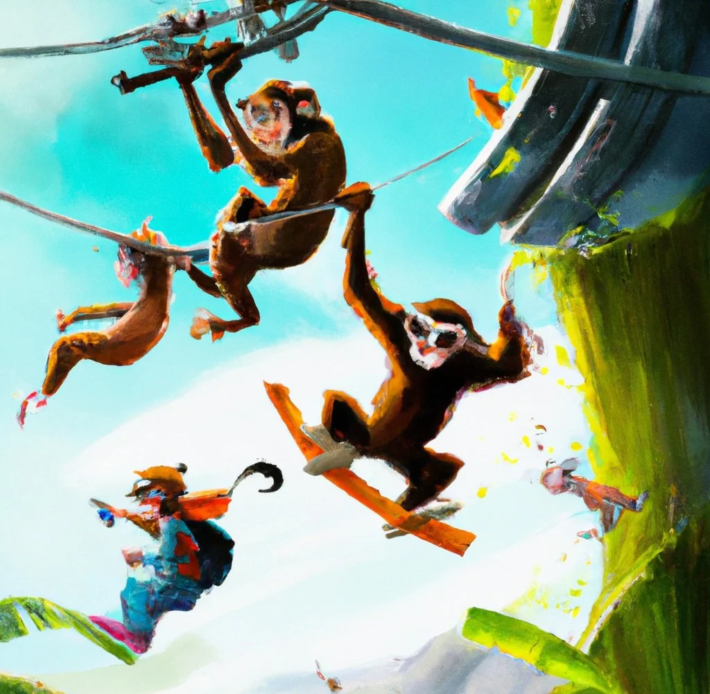 The Zipline Zany: Max's Misadventure in Puerto Vallarta — Rancho el ...