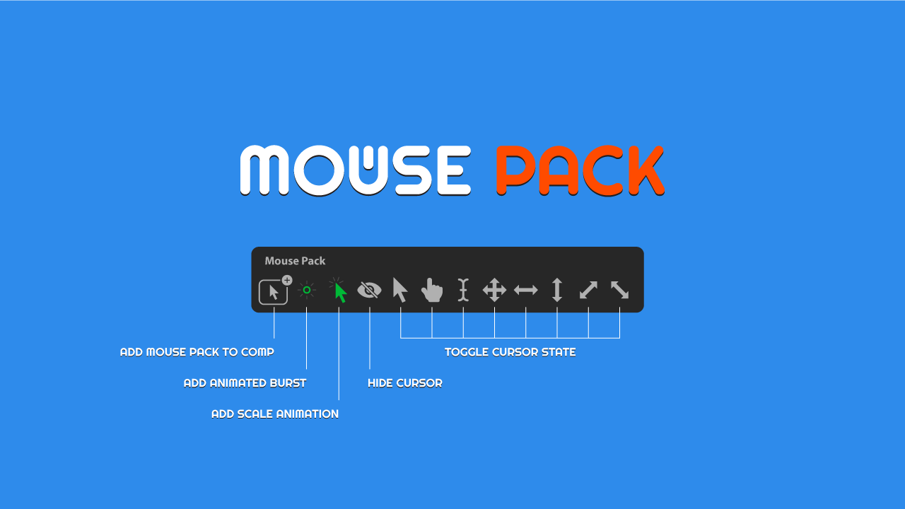 Mouse Pack – After Effects script