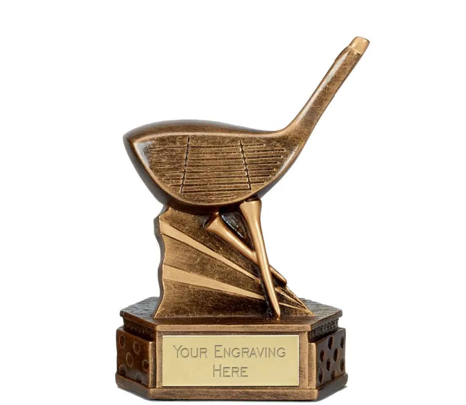 Golf Driver Trophy 15cm (6") — Champ Trophies Awards | Engraved ...