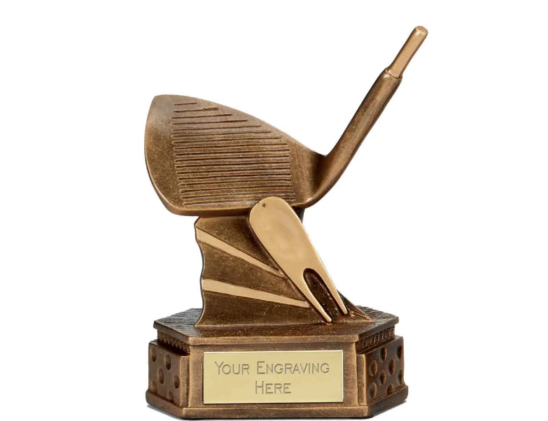 Golf Iron Trophy 15cm (6") — Champ Trophies Awards | Engraved Trophies ...