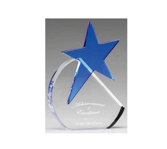 Glass Star & Achievement Awards – Personalized Custom Engraved — Champ ...