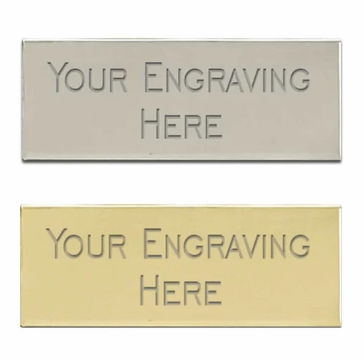 Metal Name Plates — Champ Trophies Awards | Engraved Trophies Awards ...