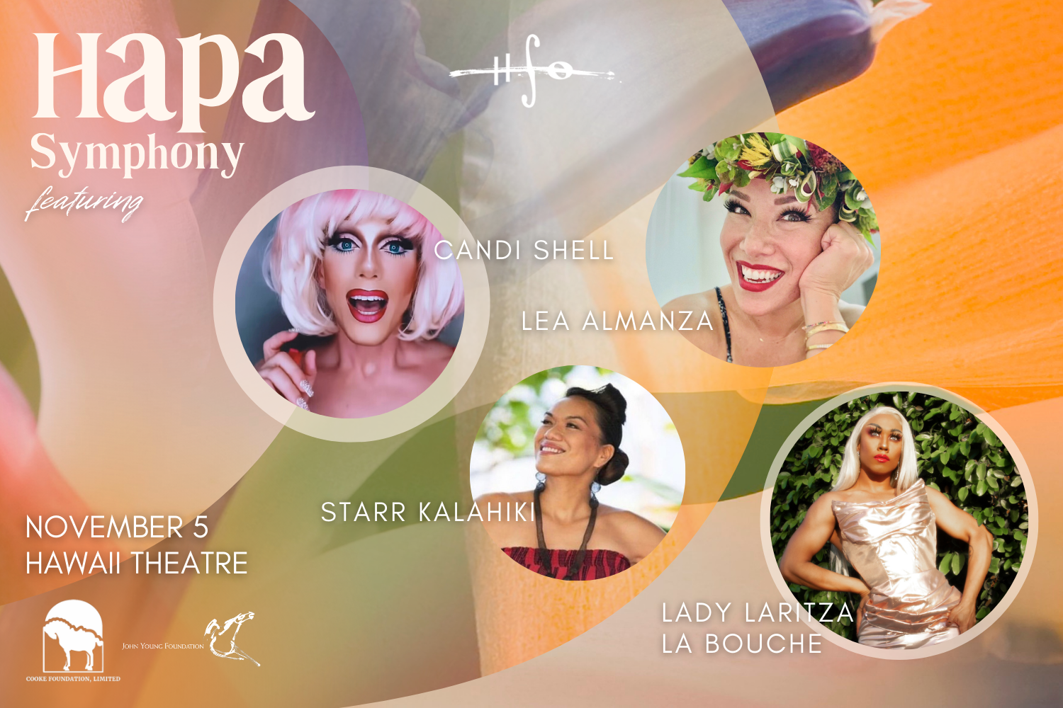 HapaSymphony Featuring Lea Almanza, Starr Kalahiki, Miss Candi Shell ...