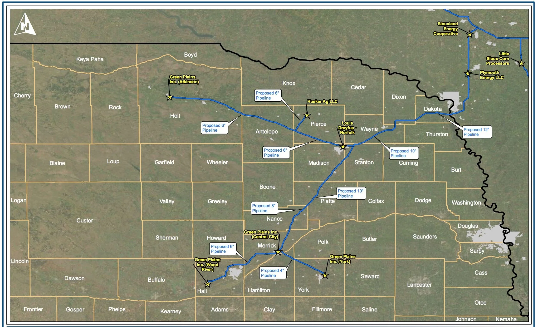 MAPS — Nebraska Easement Action Team