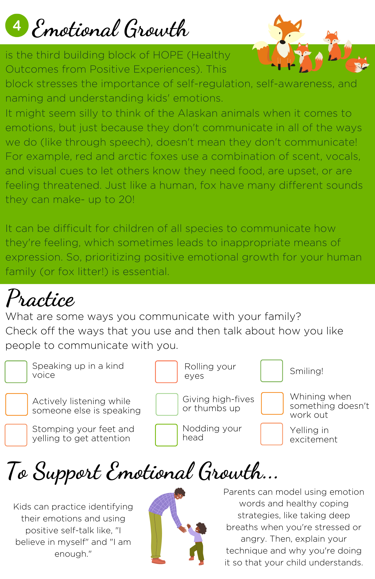 Material for Caregivers and Educators — Alaska Children's Trust