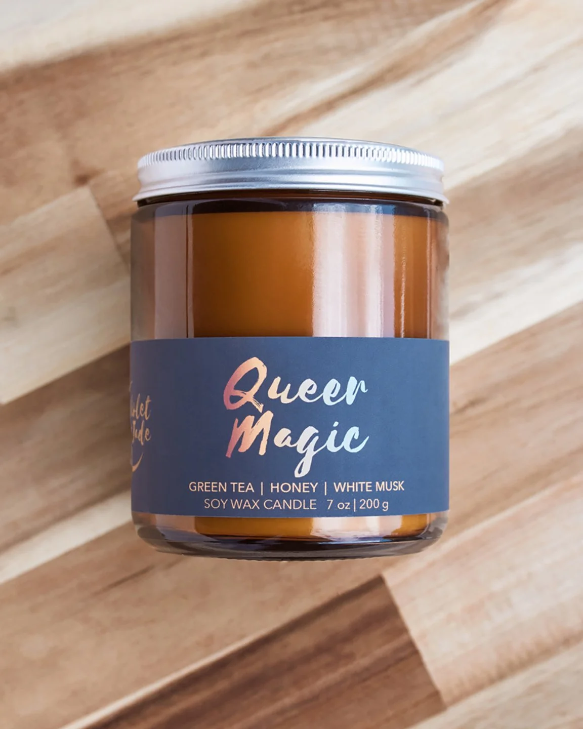 Queer Magic- Green Tea & Honey Scented Candle by Violet & Jade — Violet ...