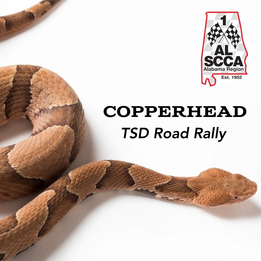 Copperhead TSD Road Rally — ALSCCA