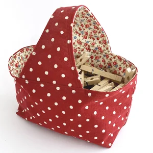 Mini Fabric Basket PDF Sewing Pattern — michellepatterns.com