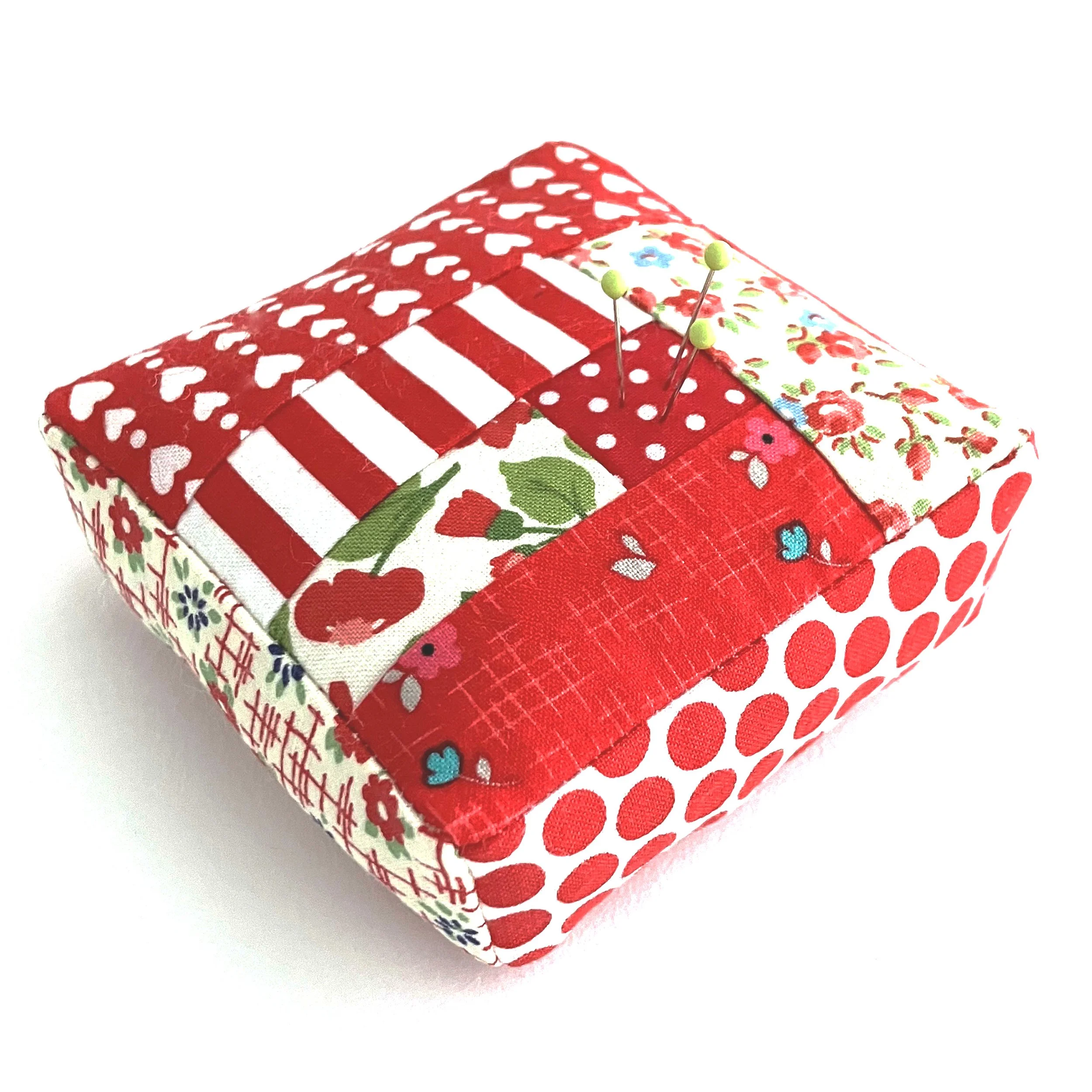 Sawtooth Star Pincushion PDF Sewing Pattern — michellepatterns.com