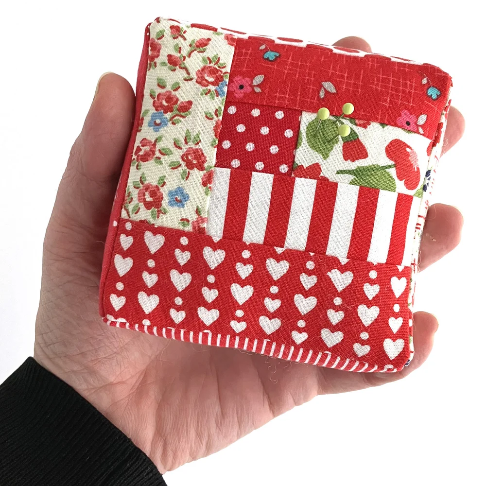 Rose Pincushion Cuff PDF Sewing Pattern — michellepatterns.com