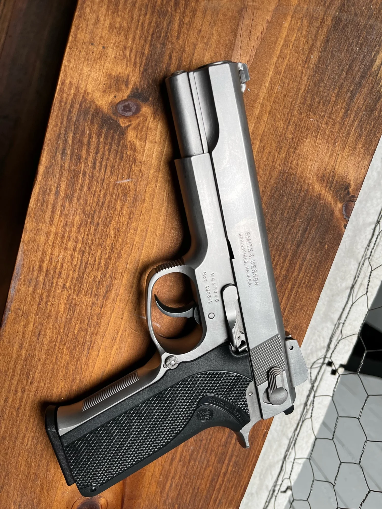Smith & Wesson 4506-1 Review: Walk Softly & Carry a Big Smith — Hipster ...